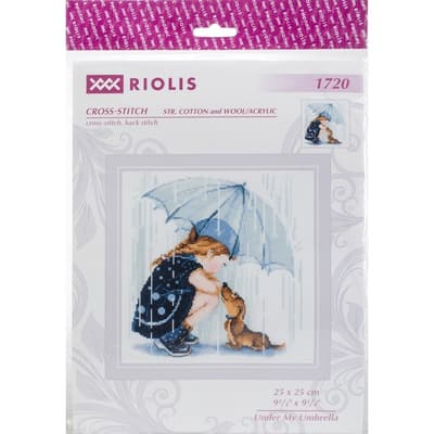 RIOLIS Under My Umbrella Counted Cross Stitch Kit | Michaels