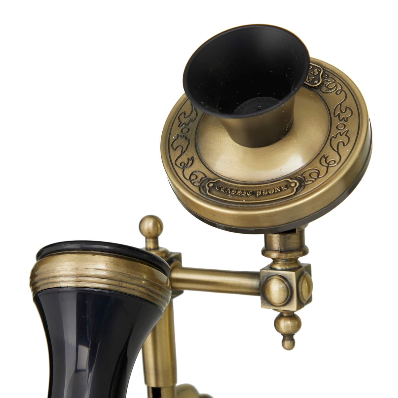 Gold Metal Vintage Telephone 15" x 8" x 8" | Michaels