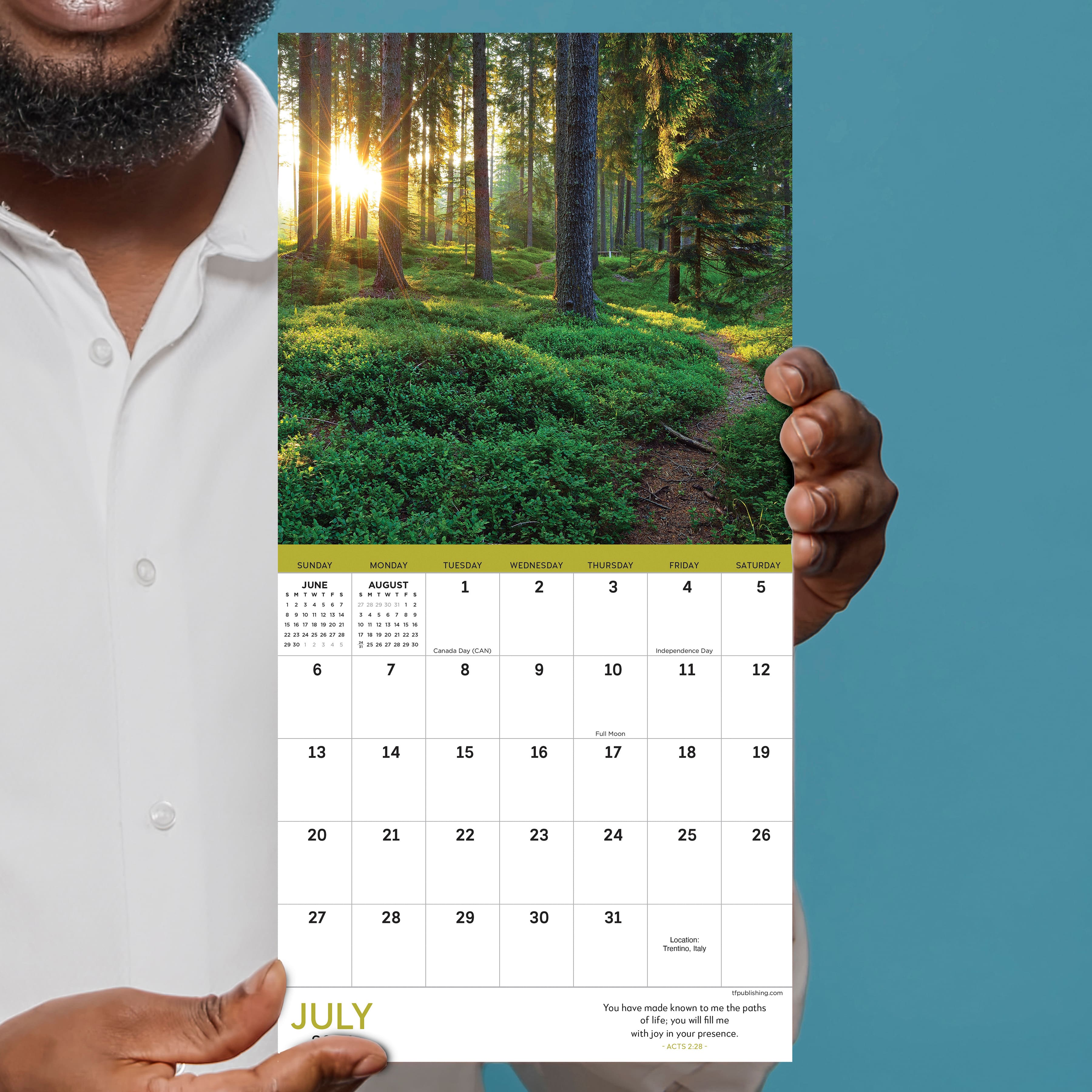 TF Publishing 2025 Paths to God Mini Calendar | Michaels