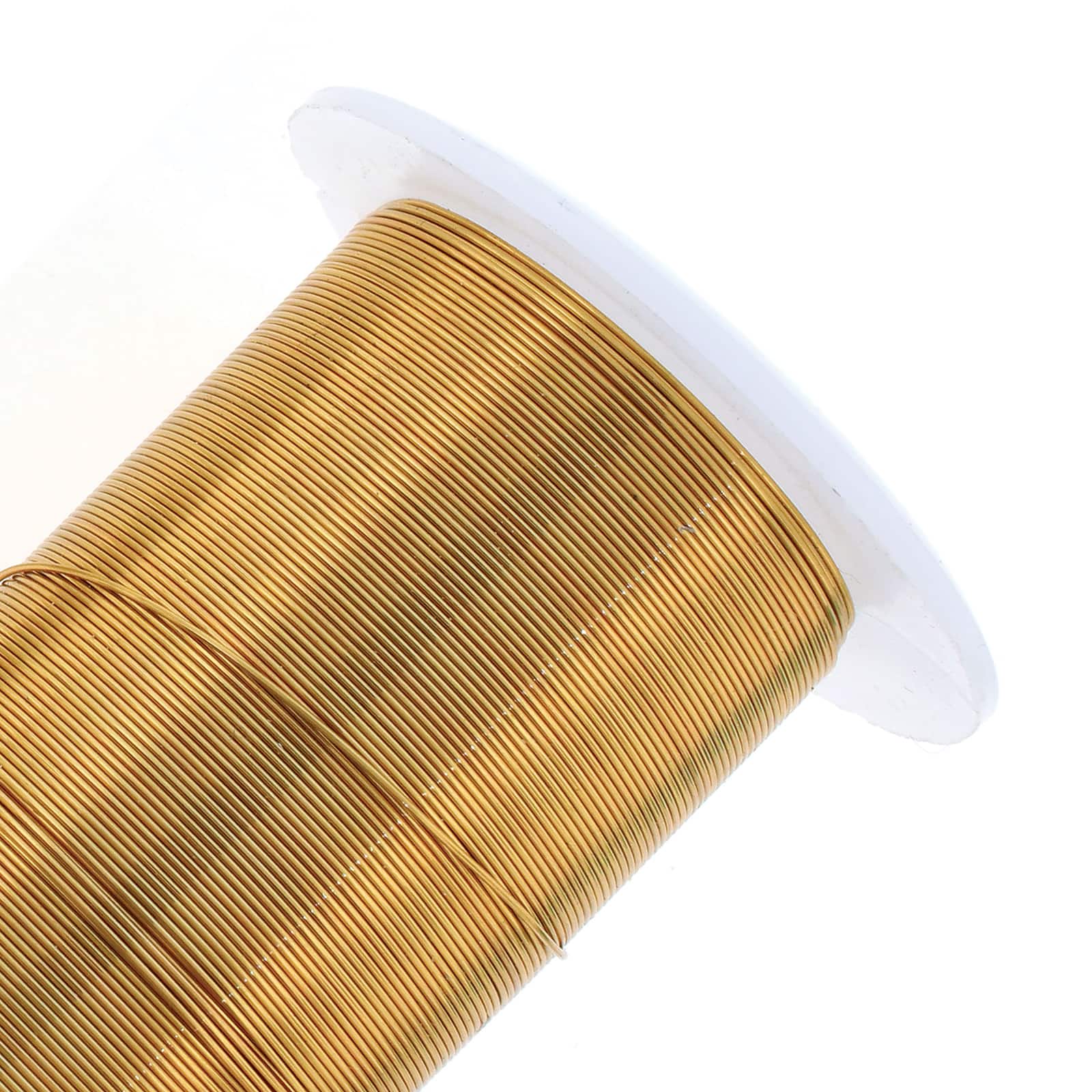 The Beadsmith® Wire™ Elements 28 Gauge Tarnish-Resistant Wire | Michaels