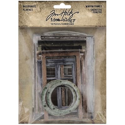 Tim Holtz® Idea-Ology® Baseboard Window Frames, 10ct. | Michaels