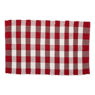 DII® Buffalo Check Rag Rug, 26" x 40" | Michaels
