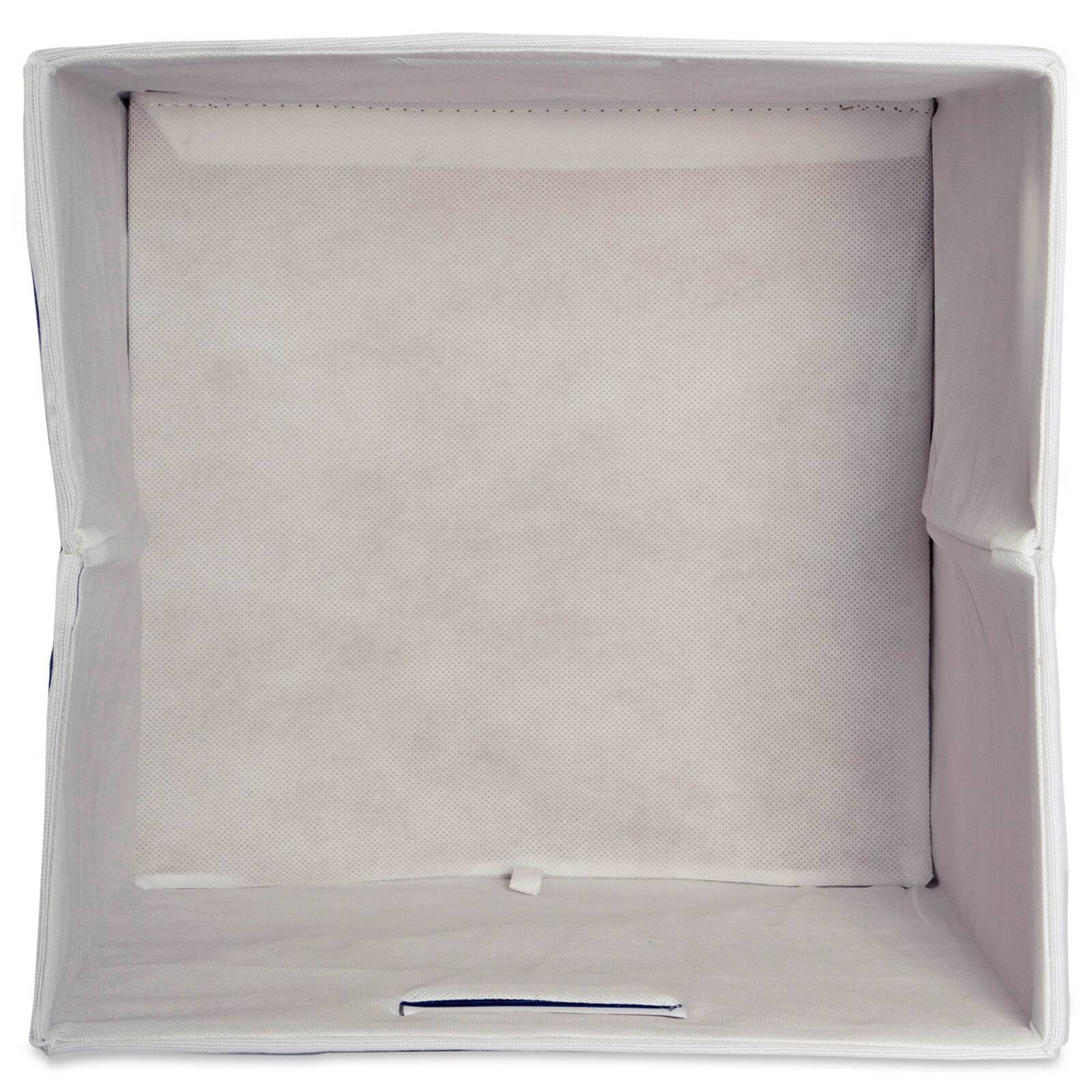 DII® 13" Polyester Waves Storage Cube | Storage Cubes | Michaels