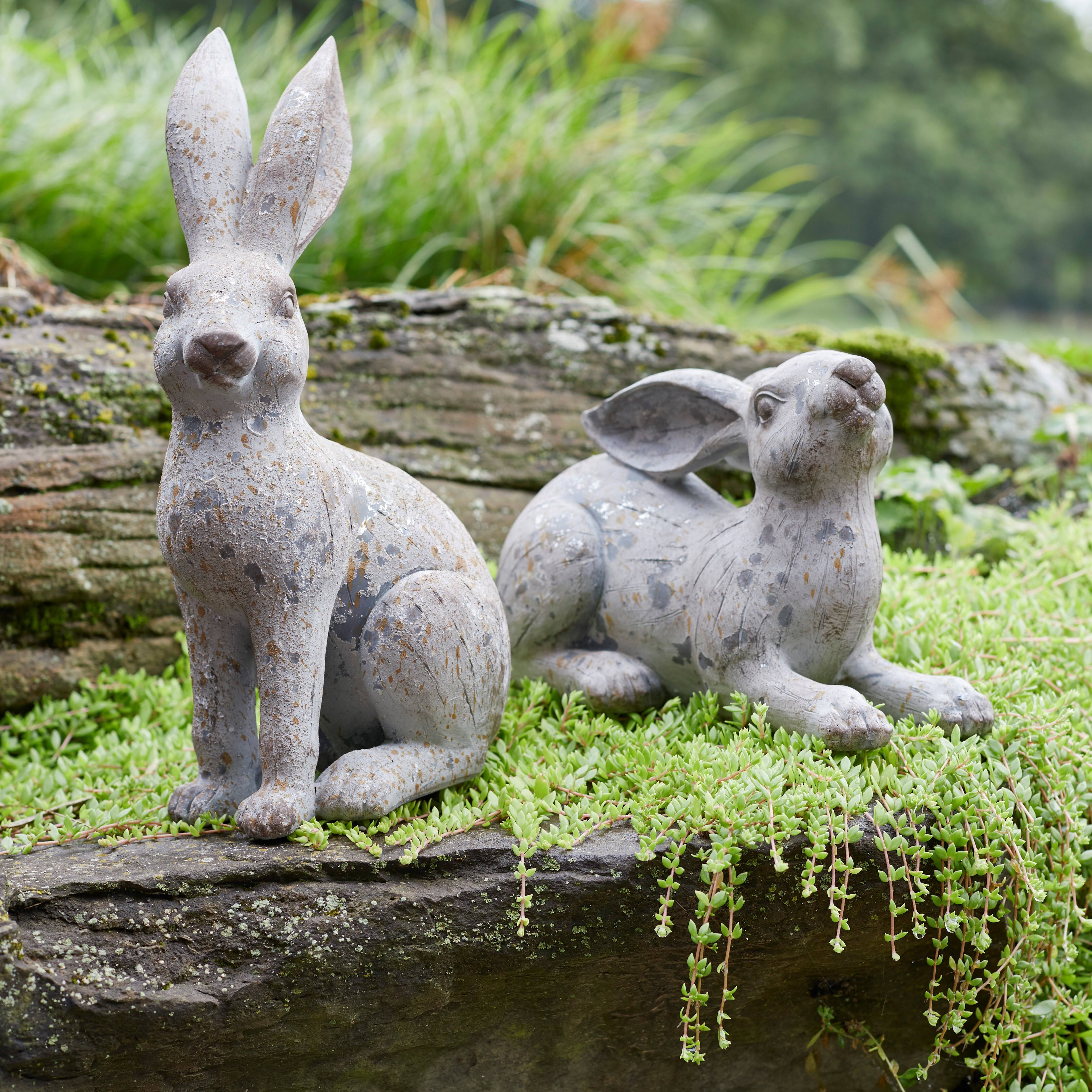 Sitting Rabbit Figurine Set | Michaels