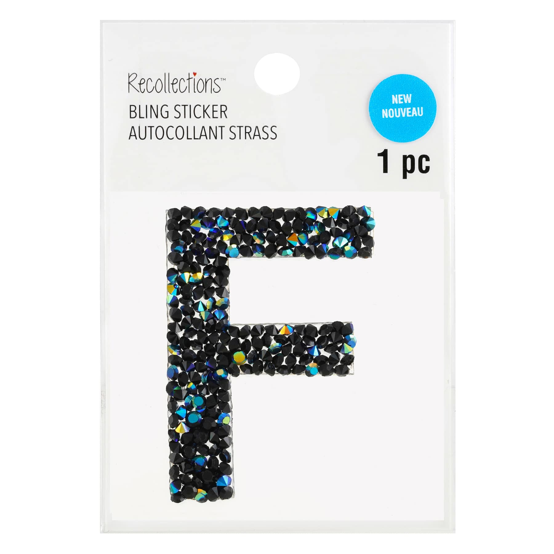 Black AB Letter Bling Sticker by Recollections® | Michaels