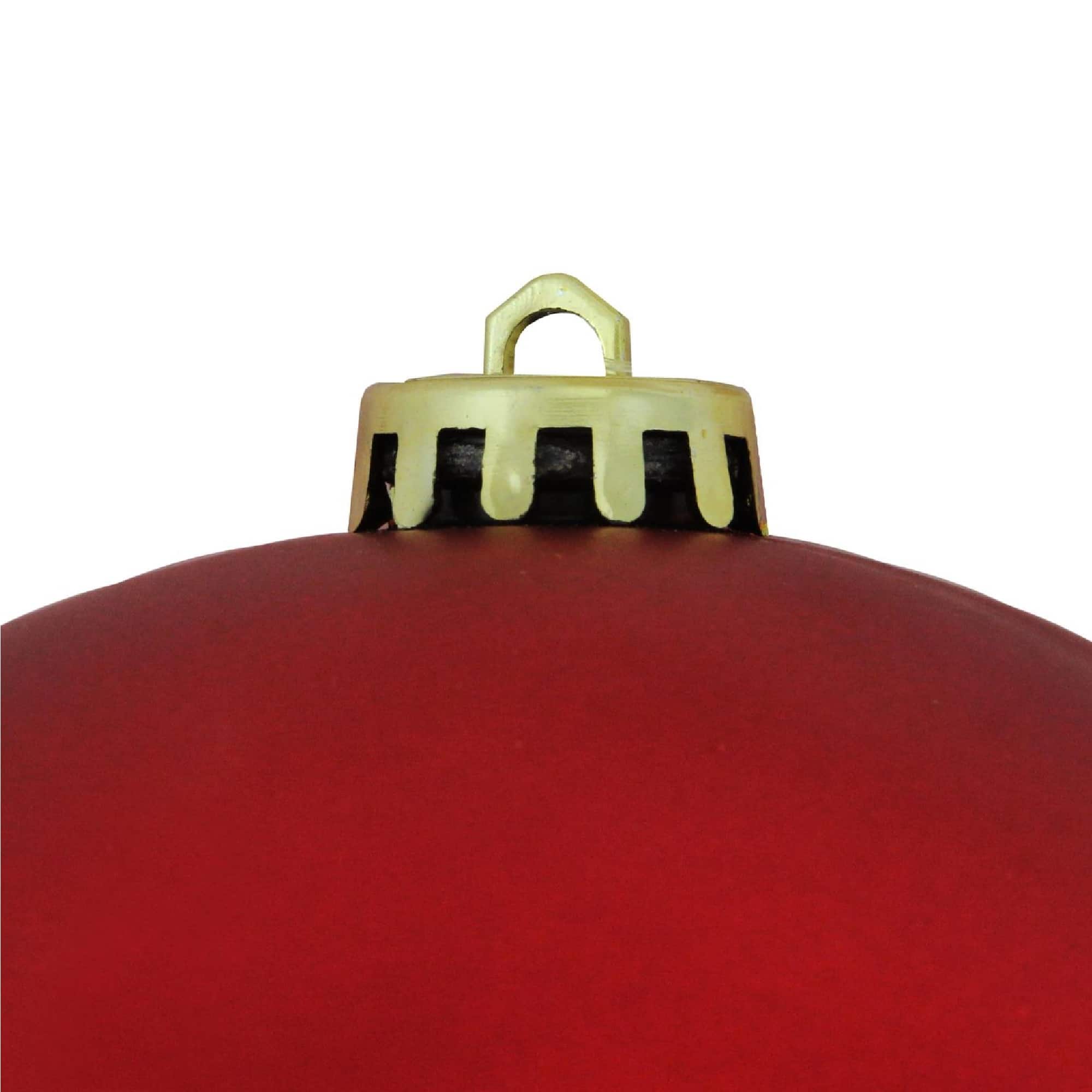 8" Red Shatterproof Matte Commercial Christmas Ball Ornament | Michaels