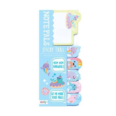 OOLY Note Pals Nom Nom Narwhals Sticky Tabs | Michaels