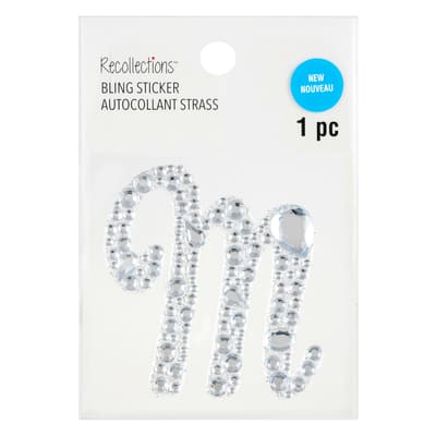 Bling Alphabet Letter Sticker by Recollections™ | Michaels
