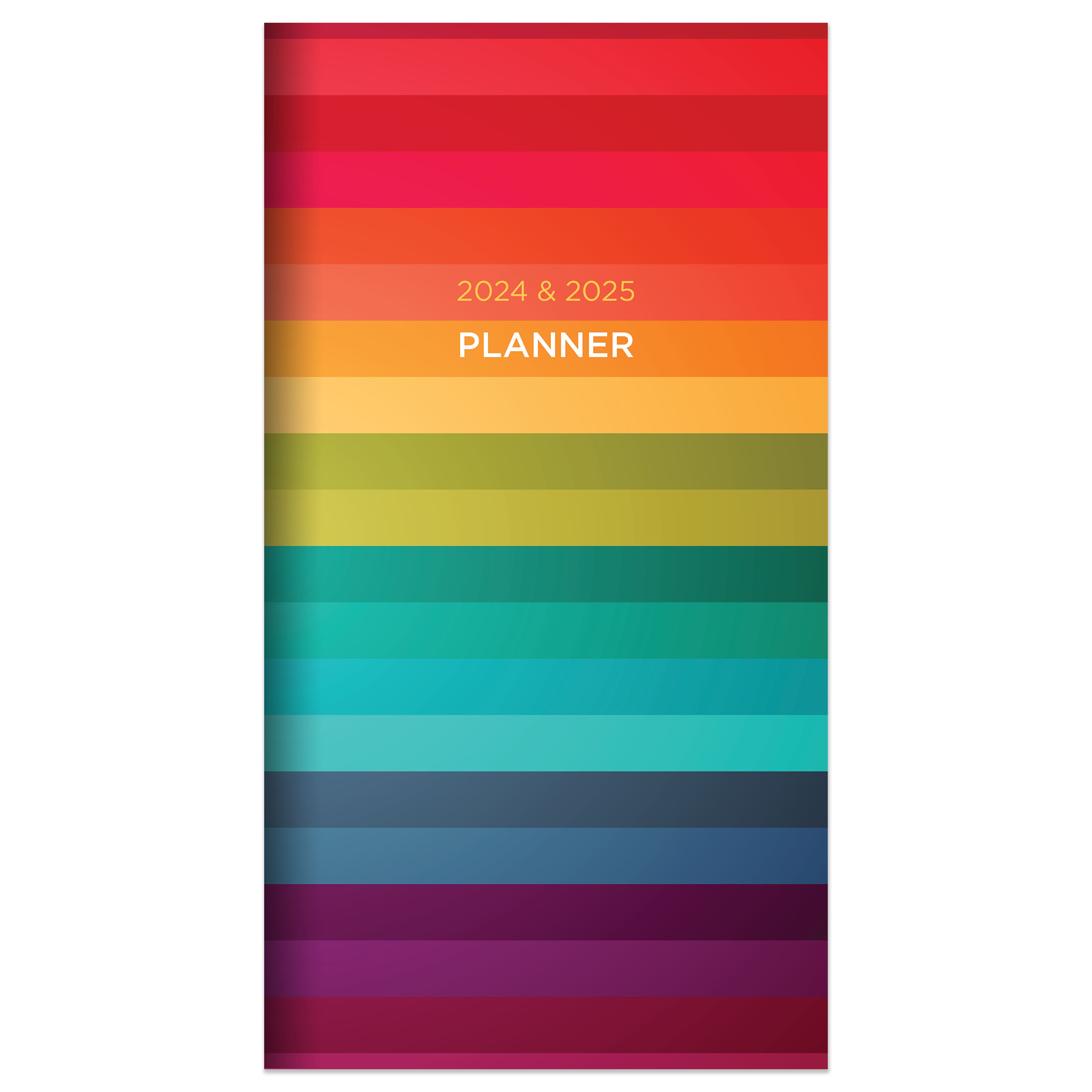 2024-2025 Rainbow Stripe Monthly Pocket Planner | Michaels
