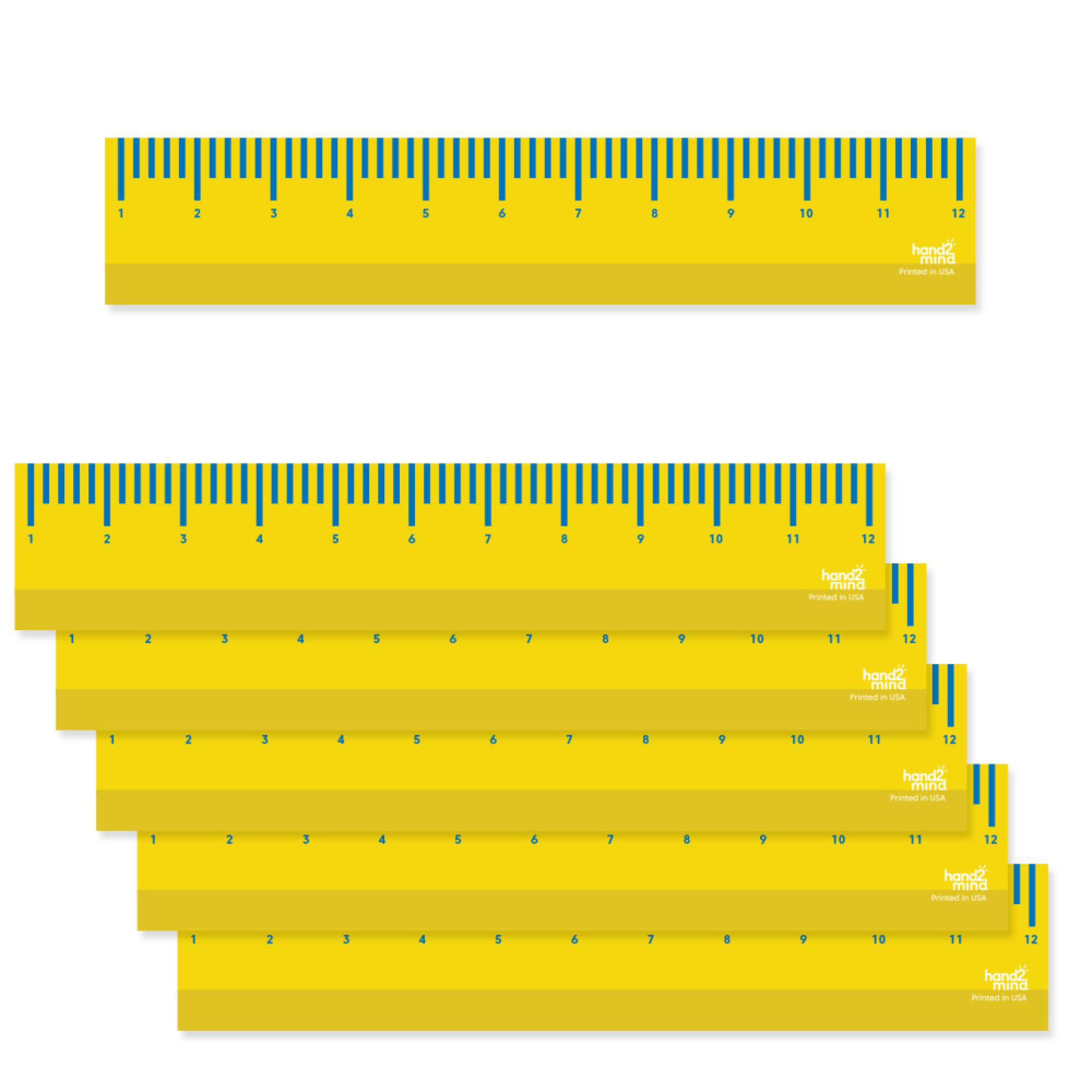 Hand2mind® Social Distance Rulers Floor Decals, 6ct. | Michaels