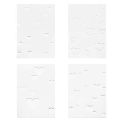 4" x 6" Heart Print Layering Stencil Set by Recollections™ | Michaels