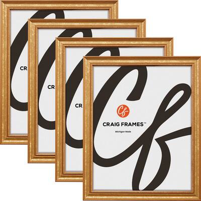 4 Pack: Craig Frames Stratton Aged Gold Picture Frame | Michaels