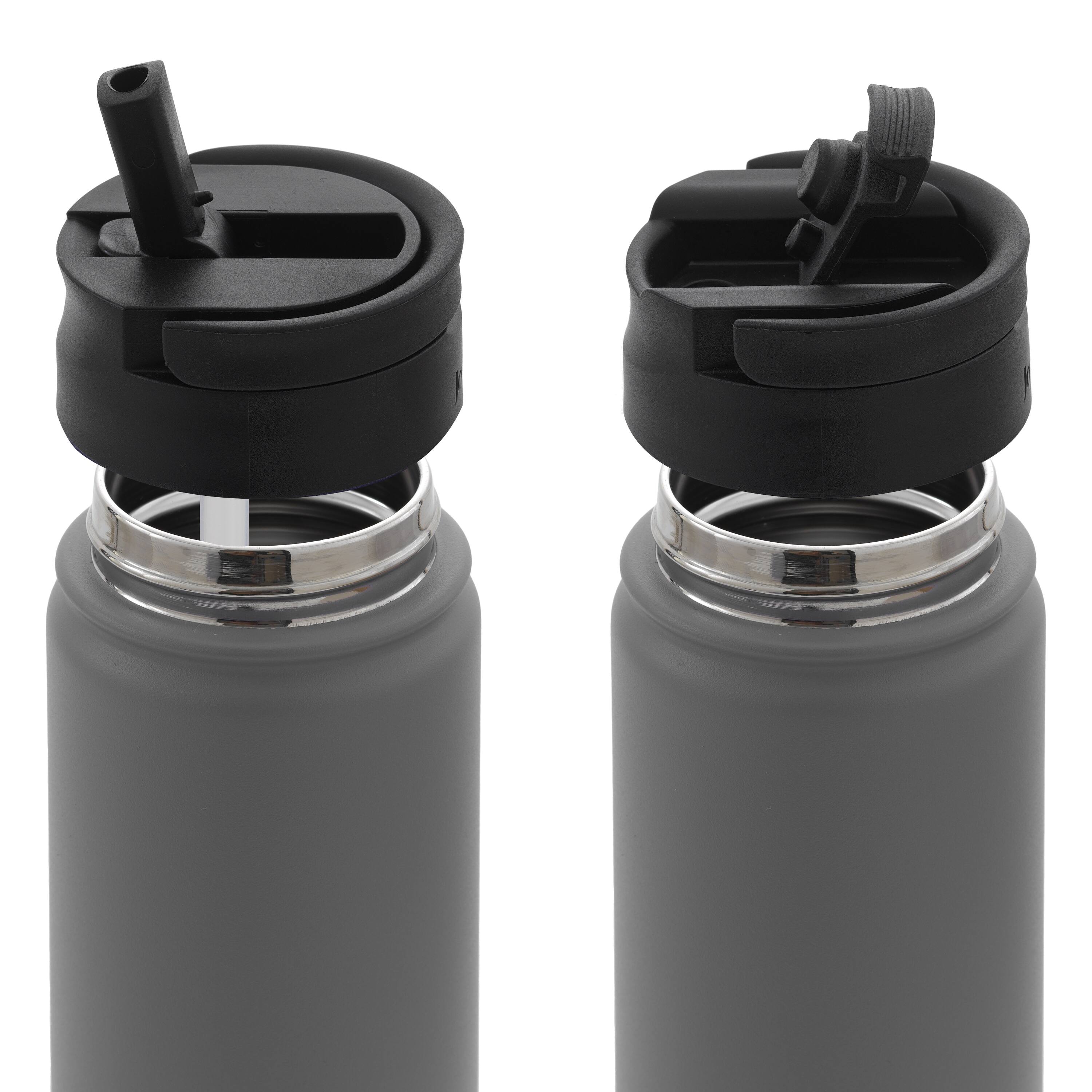 JoyJolt® 22oz. Triple Insulated Water Bottle with Flip Lid & Sport ...