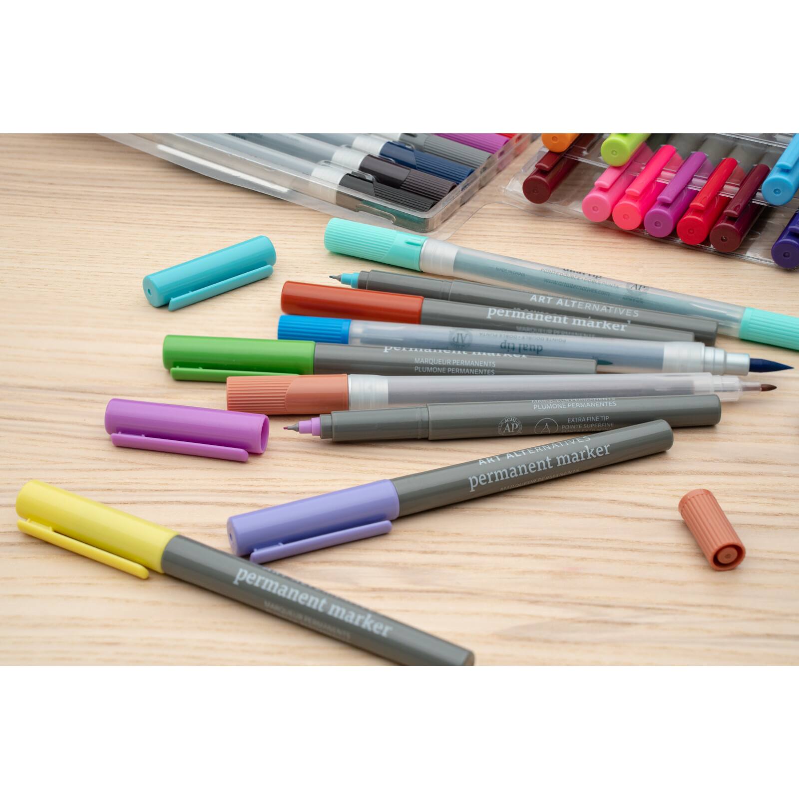 Art Alternatives Silver Fine Permanent Marker Set | Michaels