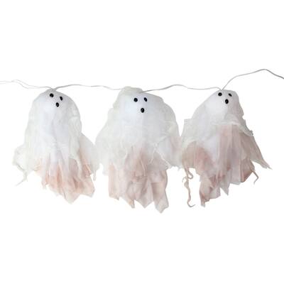 6ct. Color Changing LED Hanging Ghost Halloween Lights | Michaels