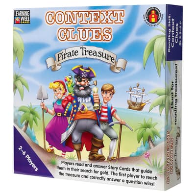 Context Clues Blue Level Pirate Treasure Game | Michaels