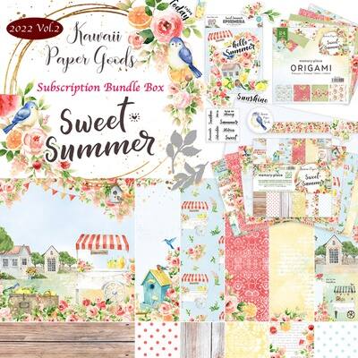 Memory Place Kawaii Paper Goods Bundle Box-Sweet Summer | Michaels
