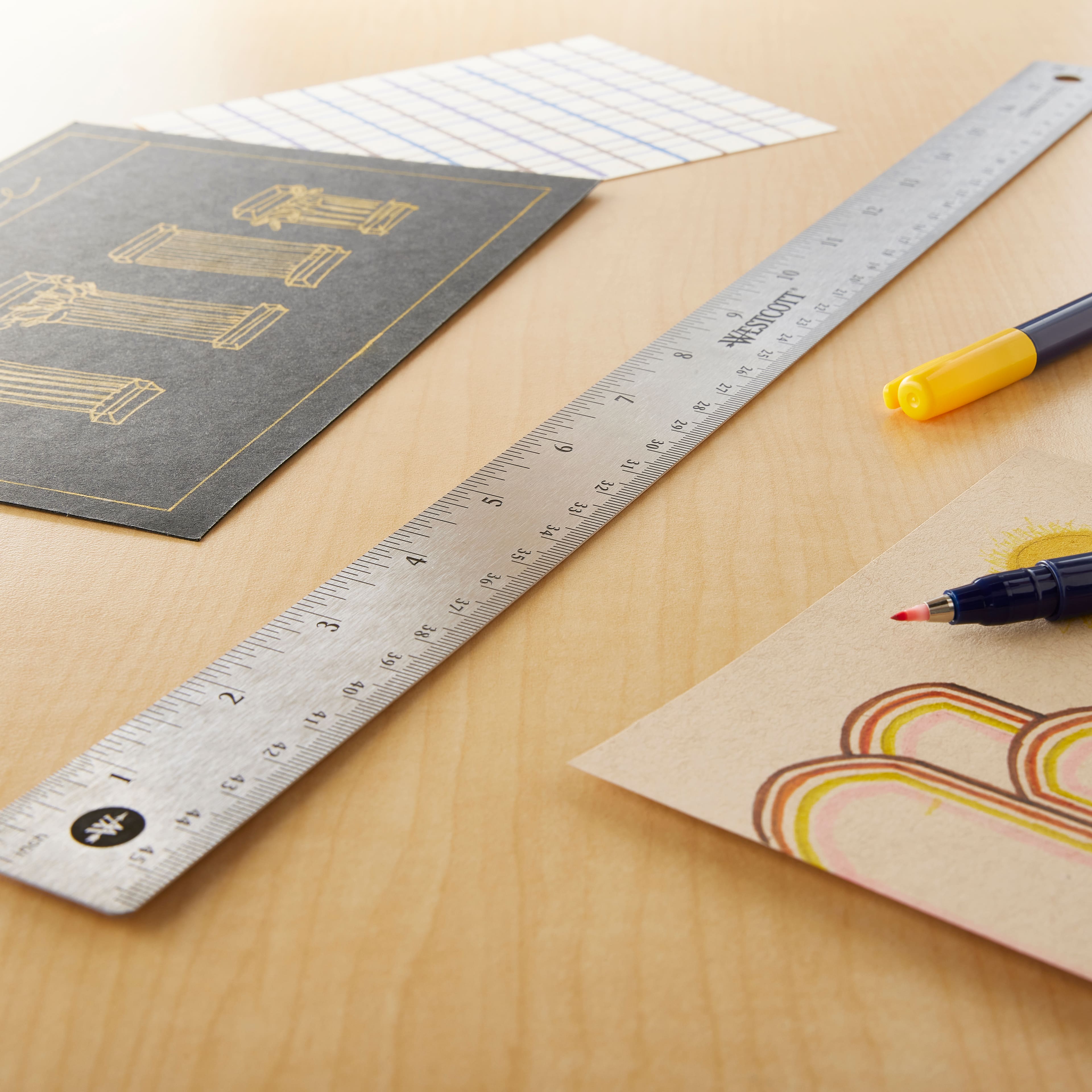 10 Pack: Westcott® Stainless Steel Ruler | Michaels