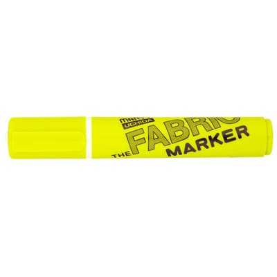 Marvy® Uchida Broad Fluorescent Yellow Fabric Marker | Michaels