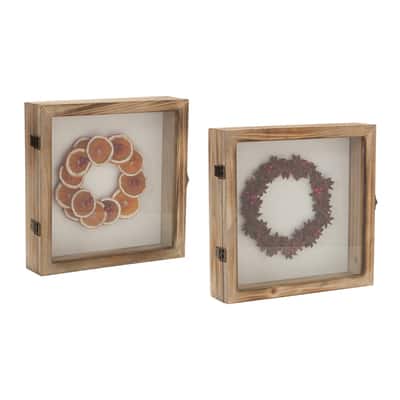 10" Dried Fruit Wreath Shadow Box Set | Michaels