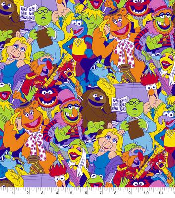 Disney® Muppets Packed Cotton Fabric | Michaels