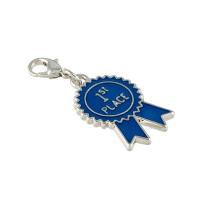 Blue Ribbon 1st Place Charm by Bead Landing™ | Michaels