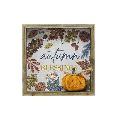 7" Autumn Blessings Tabletop Sign by Ashland® | Michaels