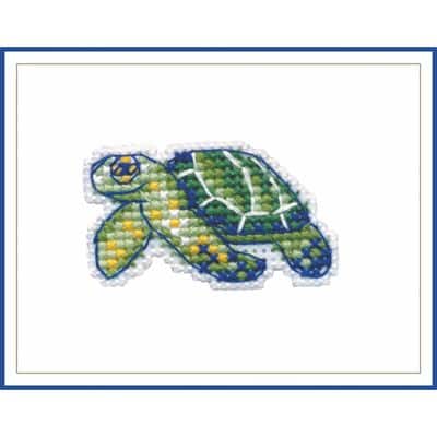Oven Badge-Turtle Cross Stitch Kit | Michaels