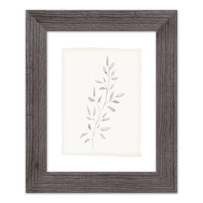Framed Western Leaves on Linen Print | Michaels