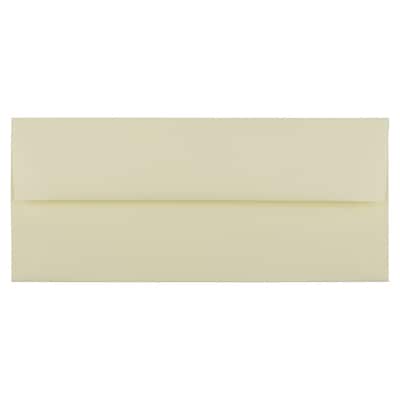 JAM Paper 4.12" x 9.5" Ivory Wove Strathmore Business Envelopes, 50ct ...