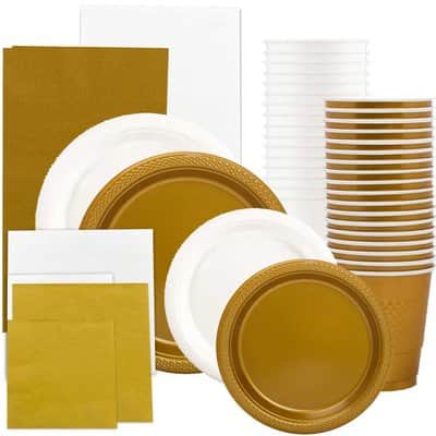 JAM Paper Party Tableware Assortment Grad Pack | Michaels