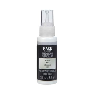 Metallic Dimensional Fabric Paint by Make Market®, Color: Metallic ...