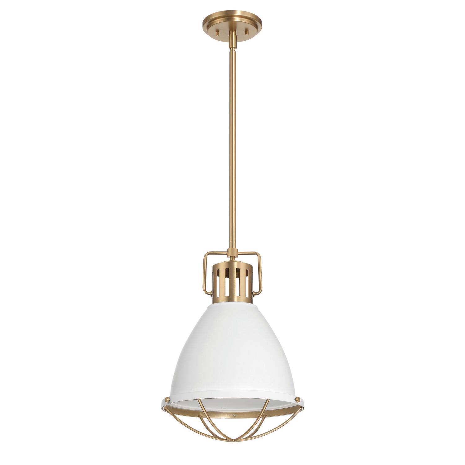 Hello Honey® Kent Industrial Oversized Caged Metal Ceiling Light | Michaels