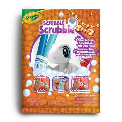 Crayola® Scribble Scrubbie® Dinosaur Kit | Michaels