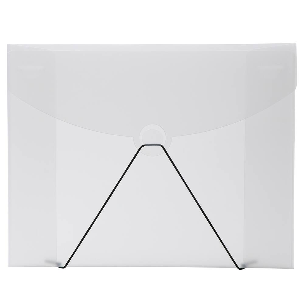 JAM Paper Clear Frosted 9.5" x 12" Plastic Portfolio | Michaels