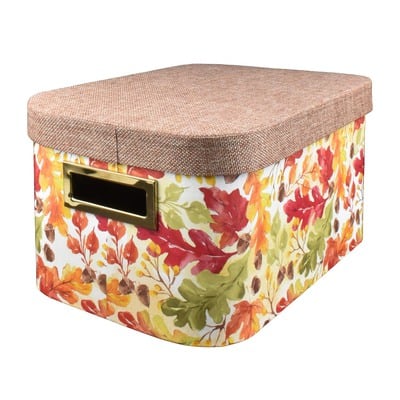 Medium Autumn Decorative Box with Lid by Ashland® | Michaels