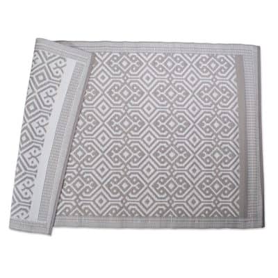DII® Gray Moroccan Outdoor Rug, 4ft. x 6ft. | Michaels