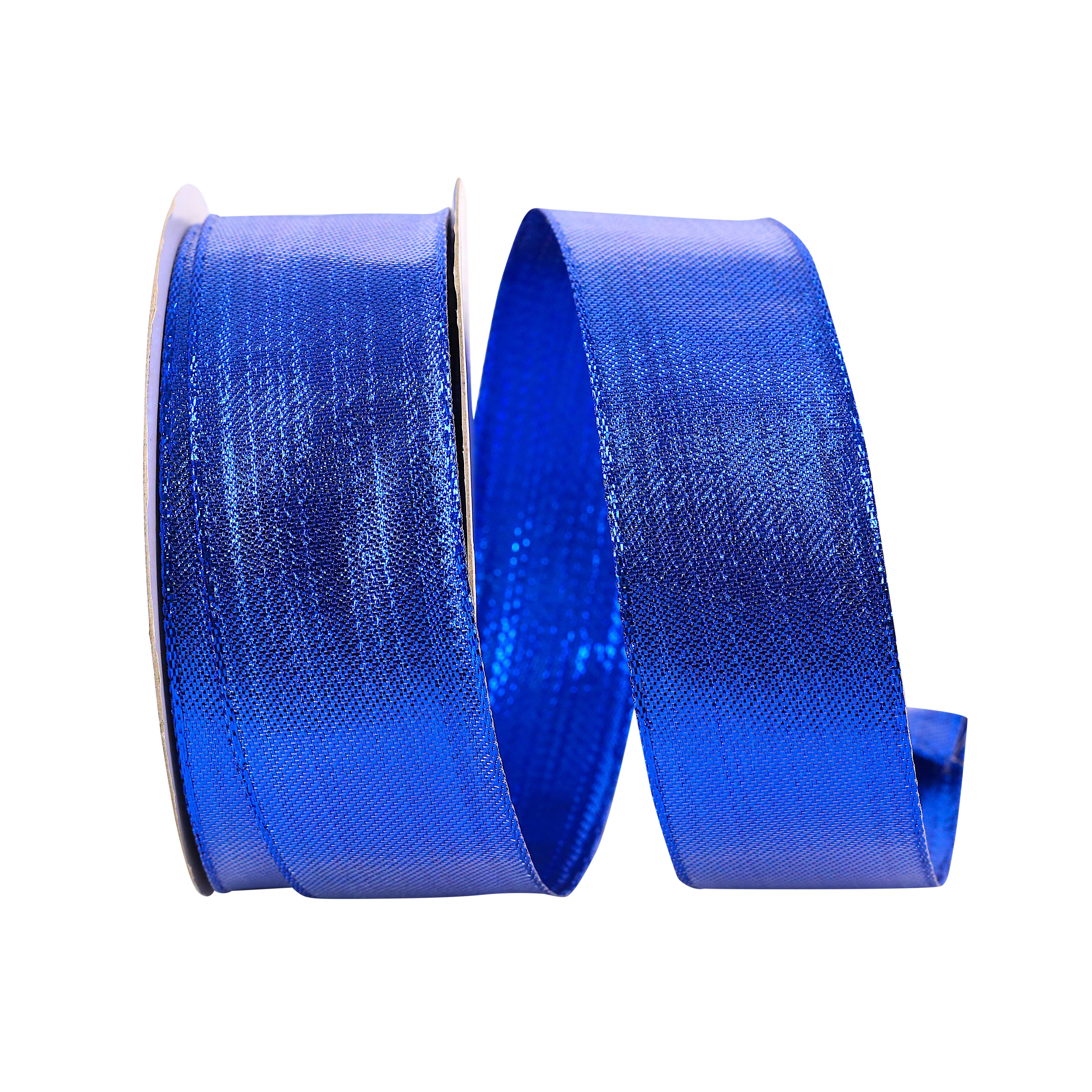 Reliant 1.5" x 25yd. Lamé Wired Ribbon | Michaels