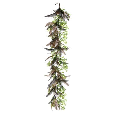 6ft. Green Fern Cotton Garland | Michaels