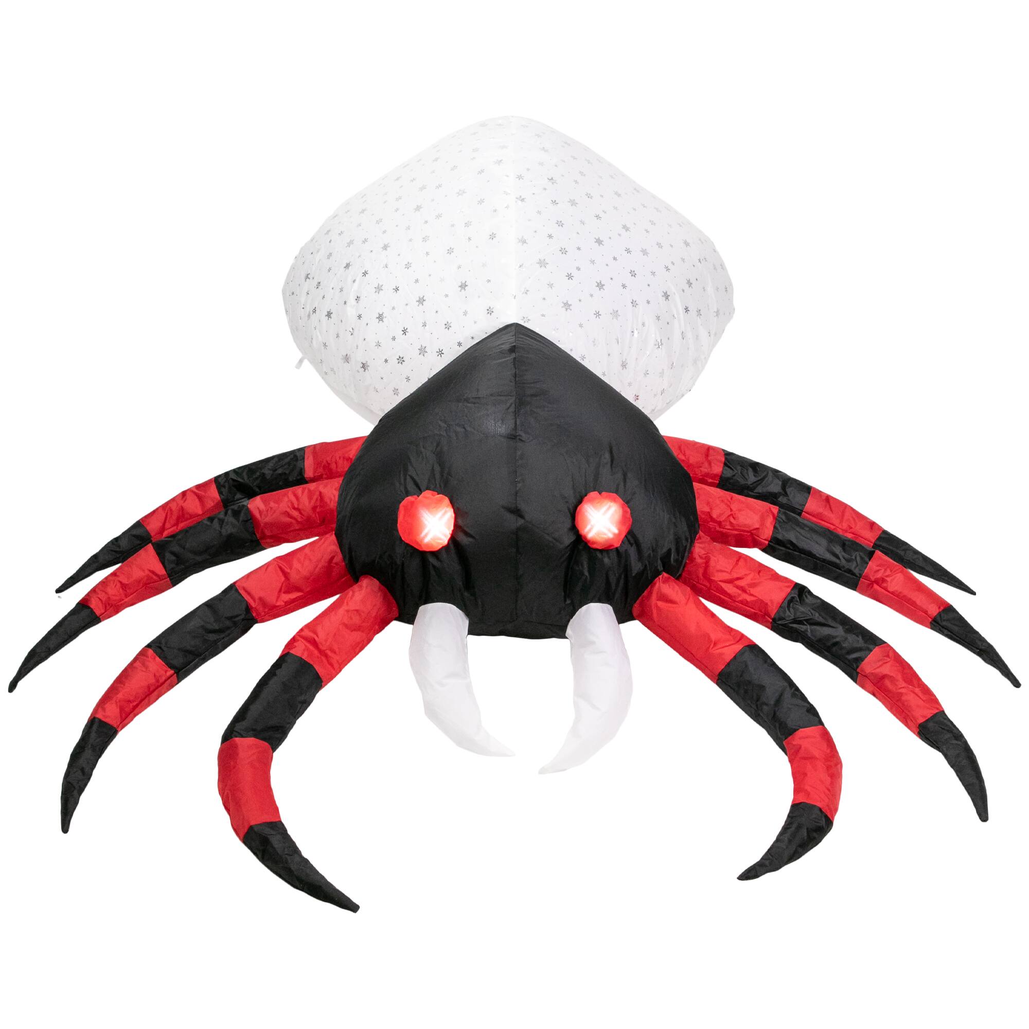 4ft. Lighted Inflatable Chill & Thrill Spider Outdoor Halloween ...