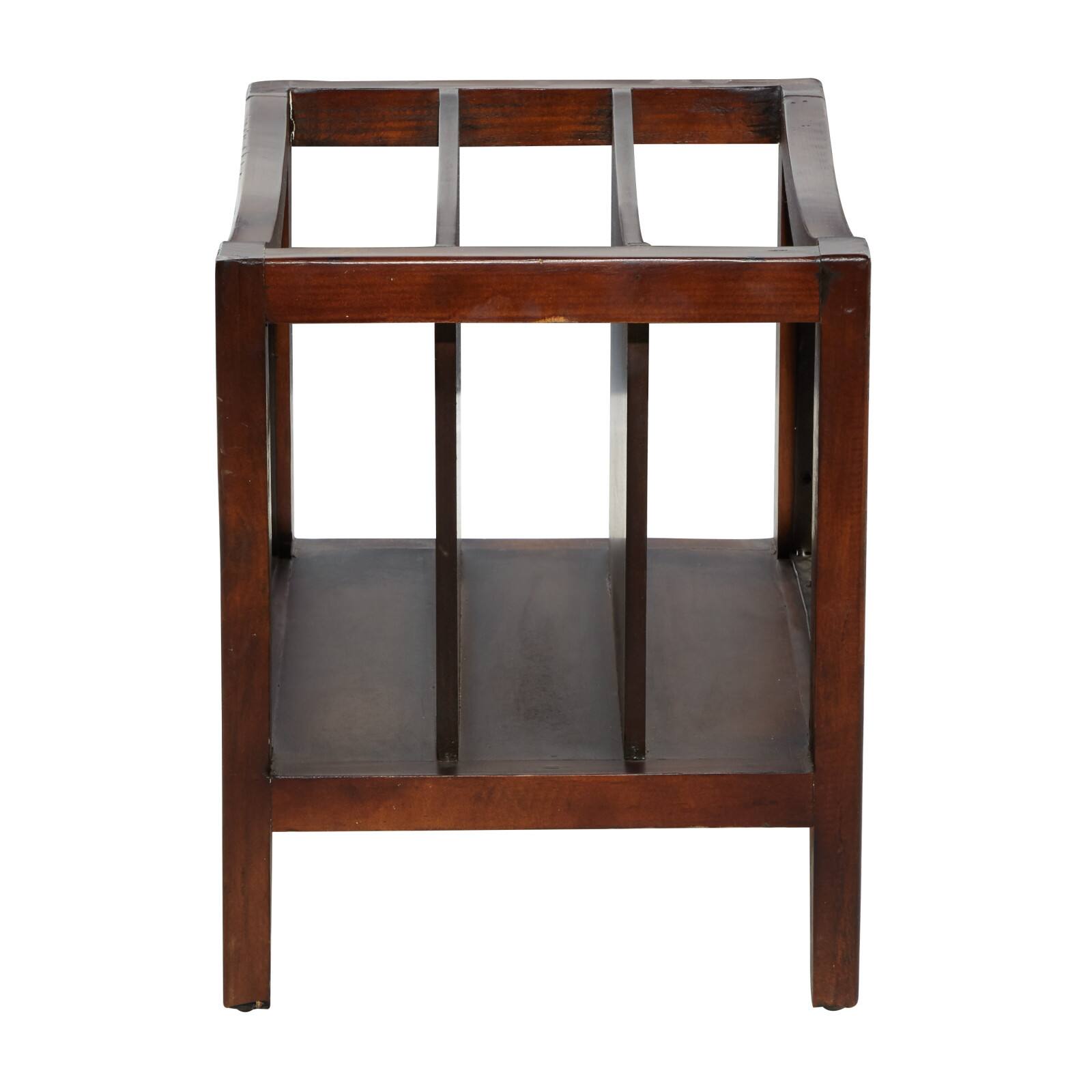 Brown Wood Traditional Magazine Rack Holder | Michaels