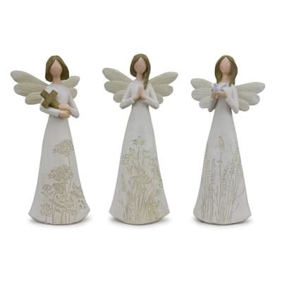 8.75" Angel Figurine Set | Michaels