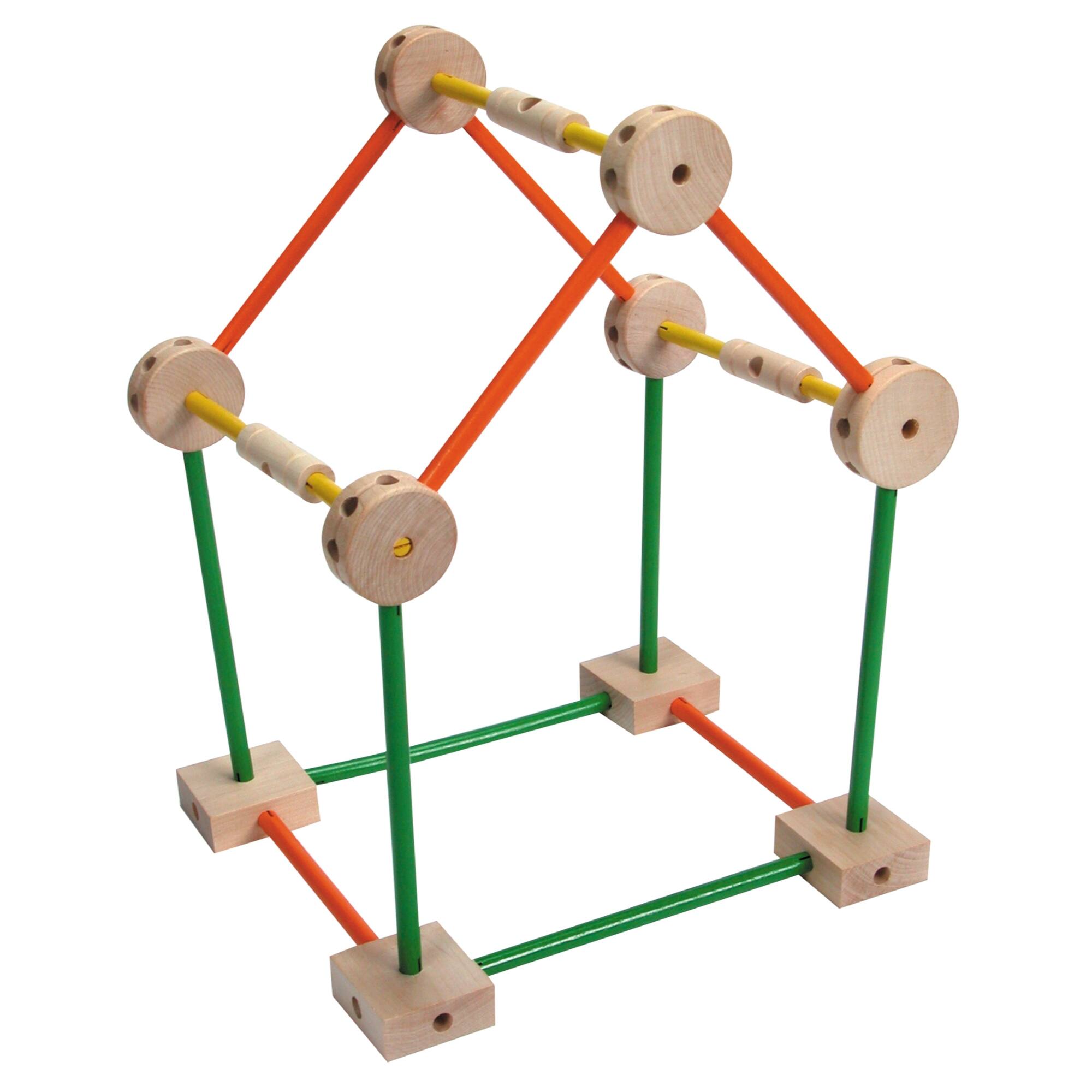 Schylling Makit Wood Building Set, 70ct. | Michaels