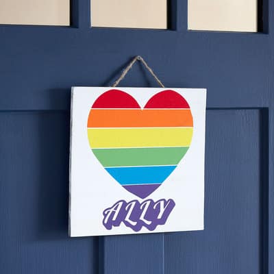 Pride Ally Wood Sign | Projects | Michaels