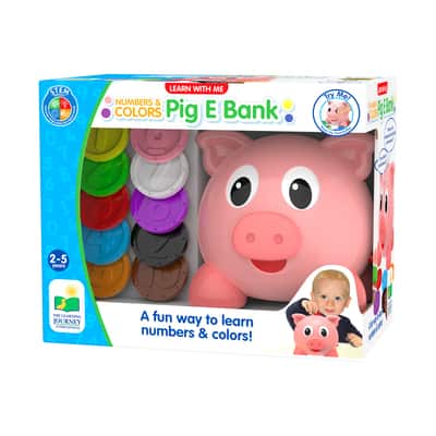 Learn with Me - Numbers & Colors Pig E Bank | Michaels