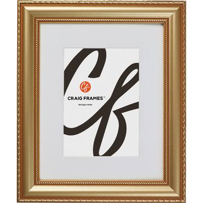 Craig Frames Victoria Gold Picture Frame with Mat | Michaels