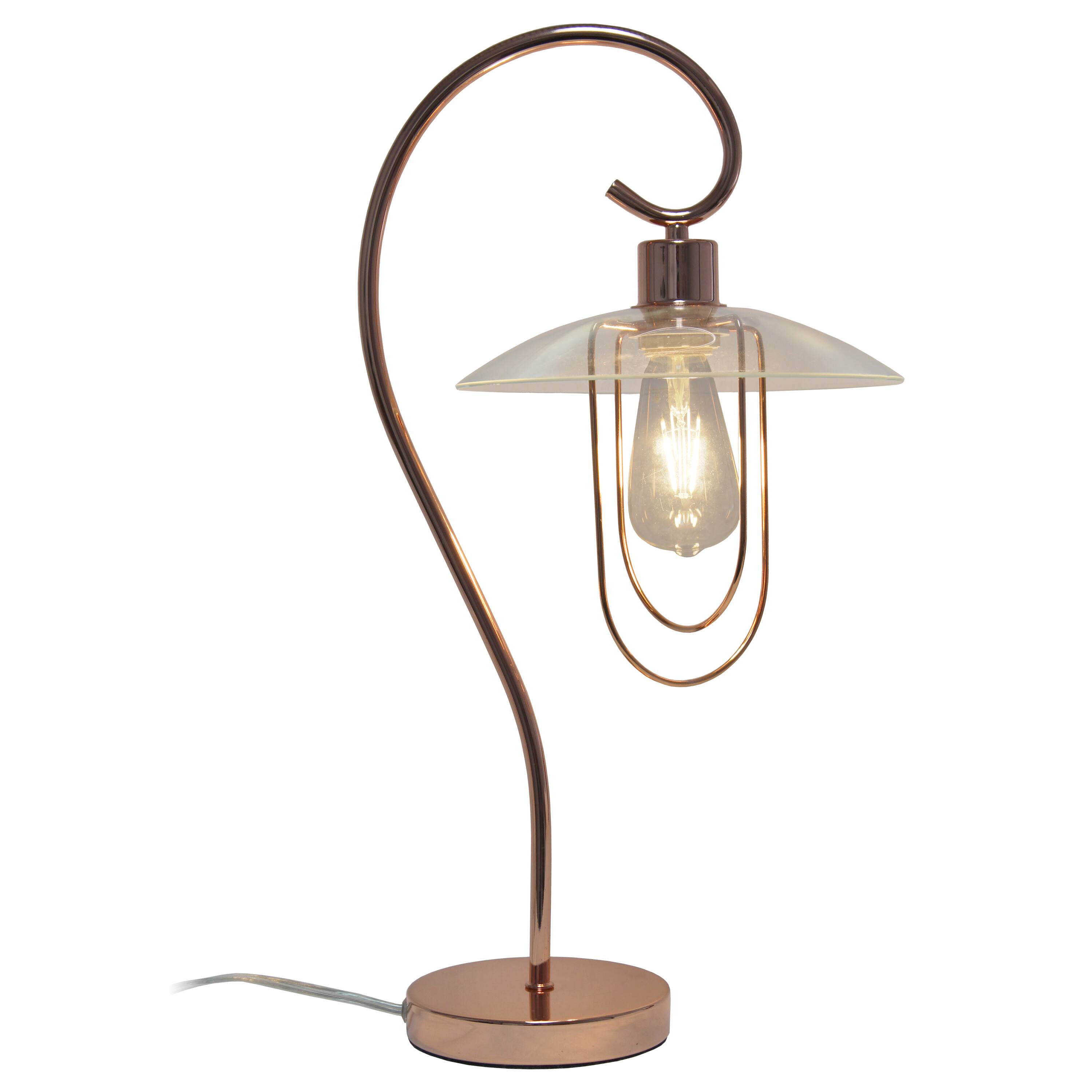 Lalia Home Modern Metal Scroll Table Lamp | Michaels