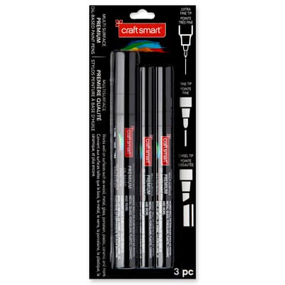 Buy in Bulk - 6 Packs: 3 ct. (18 total) Premium Oil-Based Paint Pens by ...
