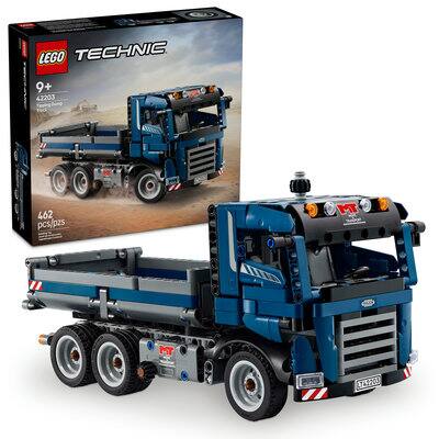 LEGO® Technic™ Tipping Dump Truck Toy, Blue Construction Vehicle Set ...
