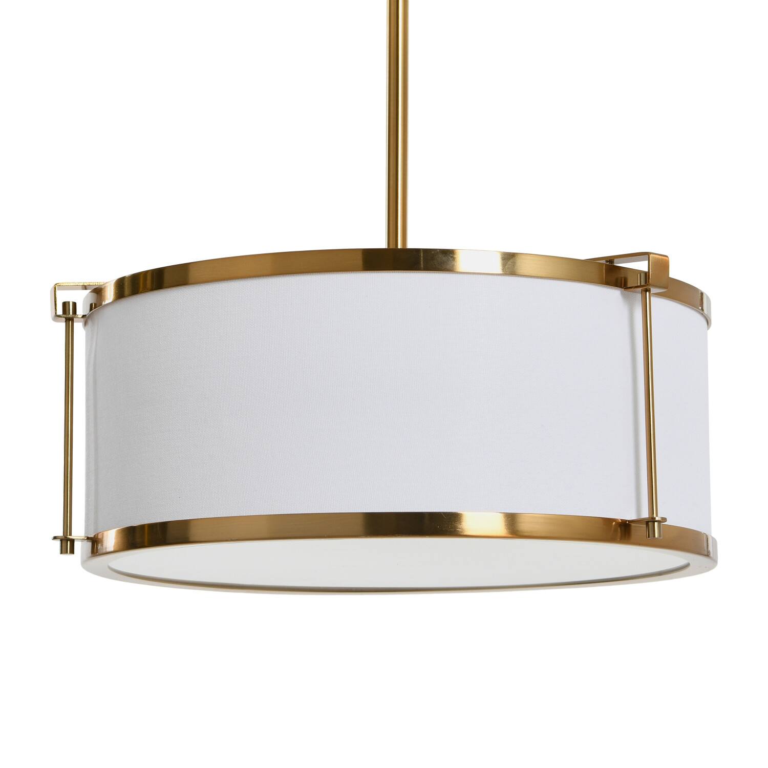 Robert Stevenson Lighting Harrison Metal Ceiling Light with Captured ...
